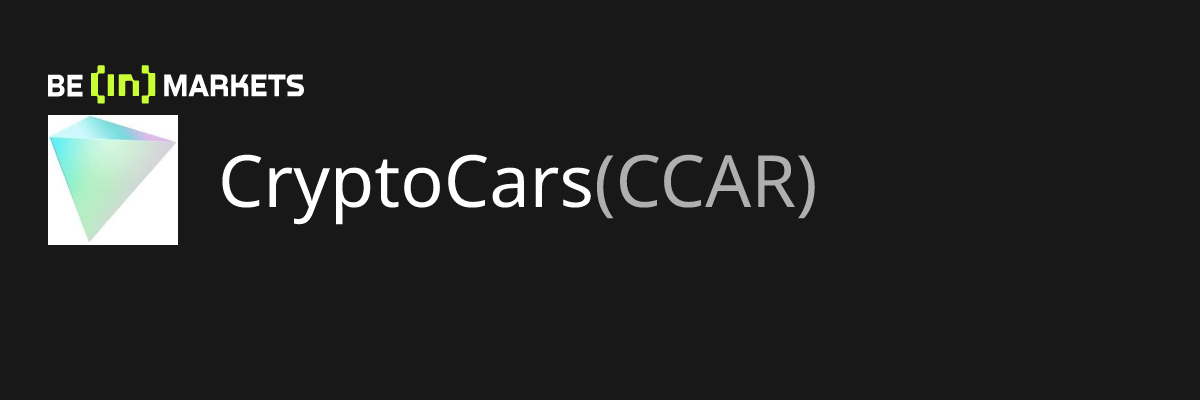 CryptoCars (CCAR) 가격, 마켓캡, 차트 및 펜더멘털 정보 - BeinCrypto Korea
